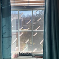Pixelized Window Decals | Minecraft Style | Video Game | Vinyl Stickers ...