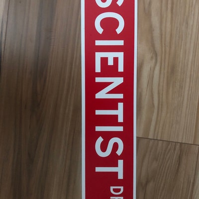 Scientist, Scientist Gift, Scientist Sign, Laboratory Worker, Science ...