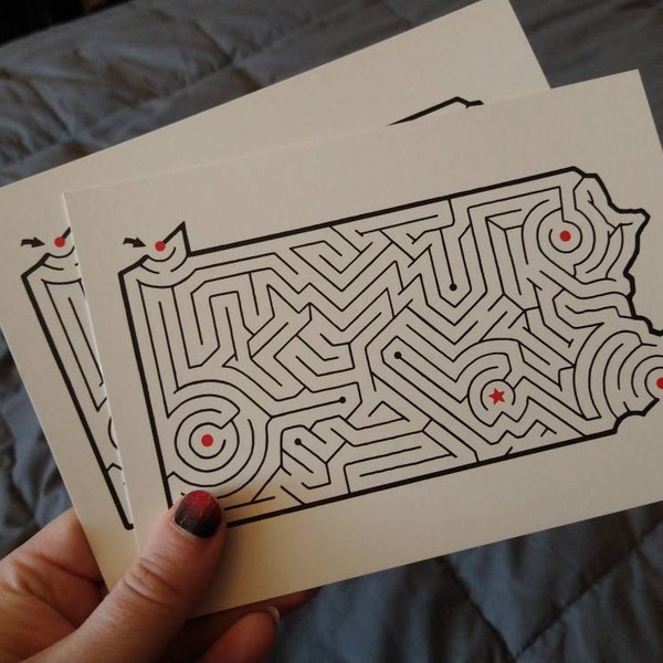 SKULL Maze / Instant DOWNLOAD Printable PDF / Fun Activity for All Ages ...