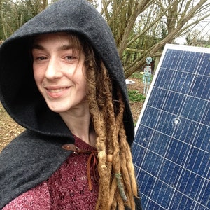 Wool Ranger Cloak Medieval and Fantasy Cape - Etsy