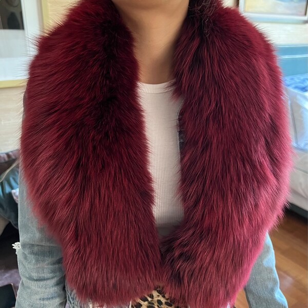 Luxury Real Spotted Fox Fur Throw Blanket - Etsy