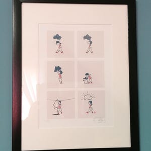 Kiwi and Kiwi. Illustrated by Friederike Ablang. Printed and Signed. 12 ...