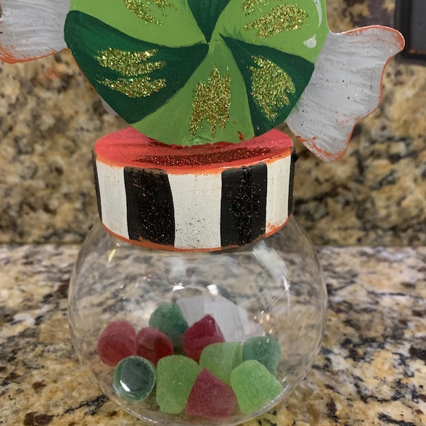 Fake Candy Faux Spice Drops Gumdrops Christmas Holiday Sweets Display ...