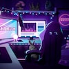 4x Animated Stream Screen for Twitch Lofi Game Room Neon Game Room Twitch Animated Screen for ...
