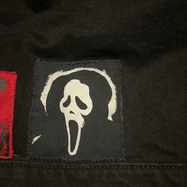 Scream Punk Patch Metal Patch - Etsy