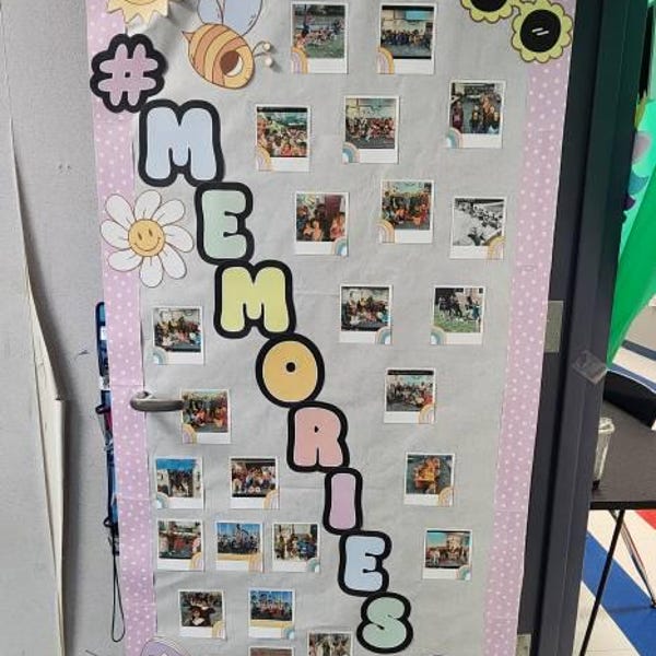 End of the Year Bulletin Board | May Bulletin | End of the Year Craft ...