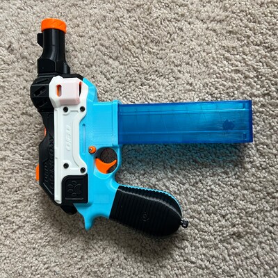 Halo M6 Magnum Full Auto Flycore Nerf Half Dart Blaster - Etsy