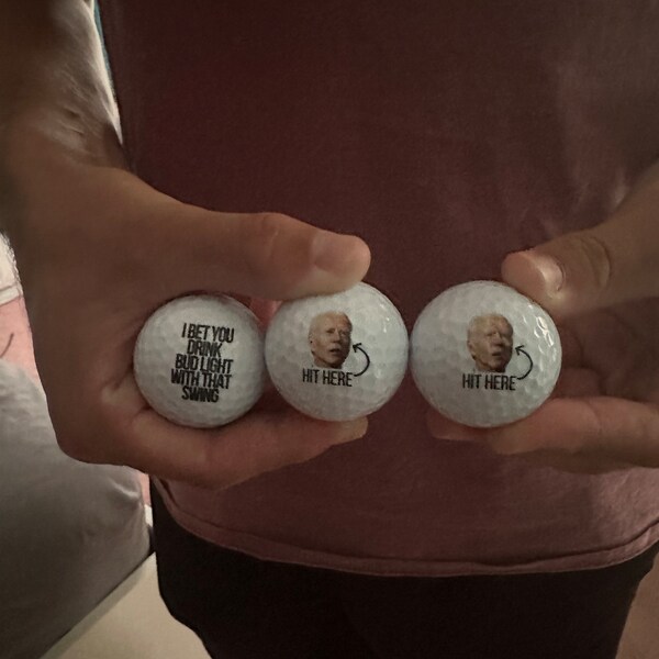 Custom Mix N Match Golf Balls, Funny Golf Ball, Beer Gift, Golf Gift ...