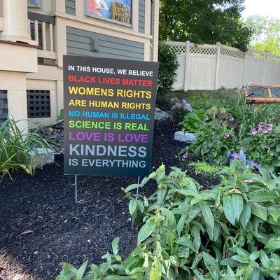 Kindness is Everything Yard Sign 23in X 17in Weather - Etsy