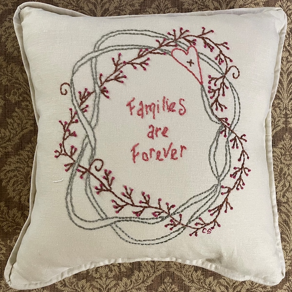 Prim Valentine Heart--primitive Stitchery E-pattern-by Primitive ...