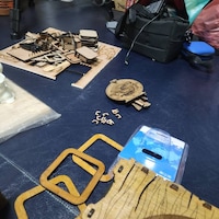 Laser Honeycomb Bed Pin + Size Test Tool, Laser Anti-flashback Hold ...