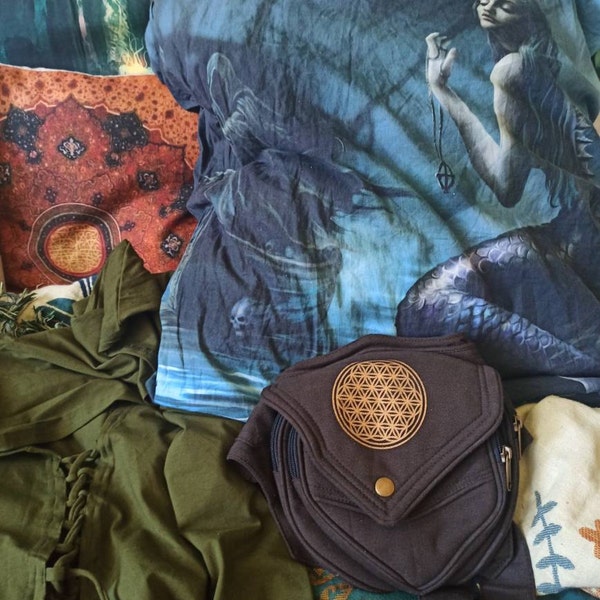 Enchanted Elven Cloak Pixie Cape Fairy Costume Forest Green Cloak ...