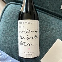 A Mother's Sacrifice Wine Label, Congratulations Bottle Label, New Baby ...