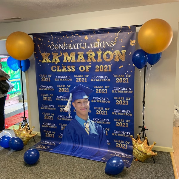 Graduation Backdrop, Sparkle Background, Step and Repeat Grad, Prom ...