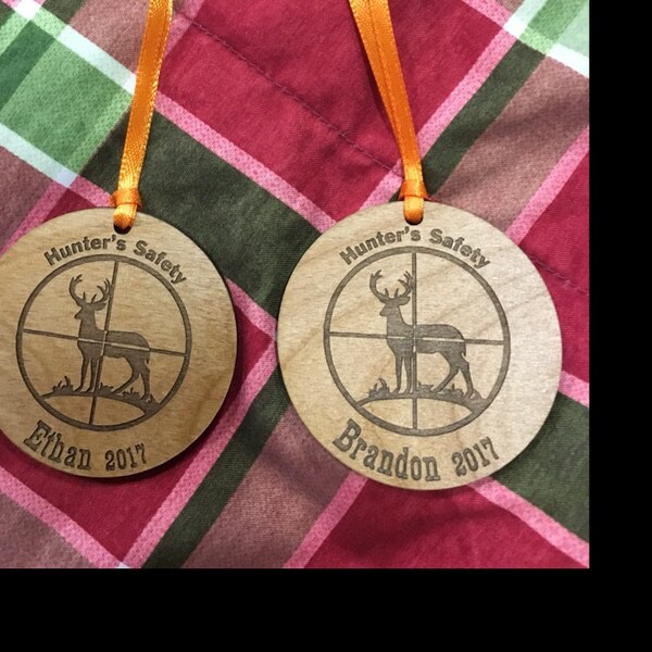 Custom Hunting Ornament - Etsy