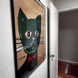 Pyramid of Cats, Piramida Kotów, Original Polish Poster, Plakat, Koty ...