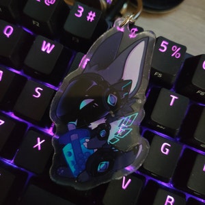 Boba Protogen Keychains - Etsy