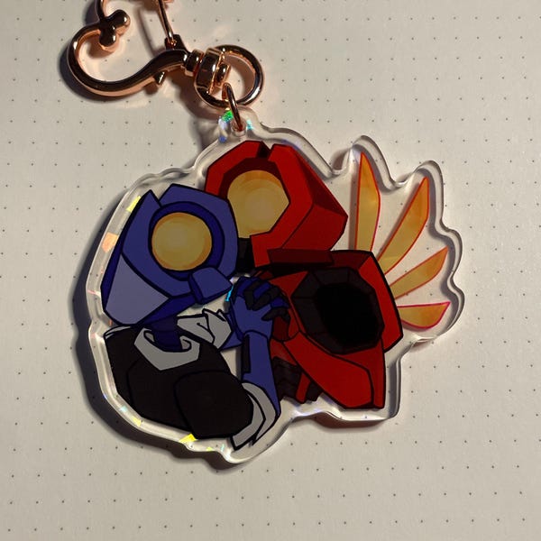 ULTRAKILL Holographic Charms - Etsy