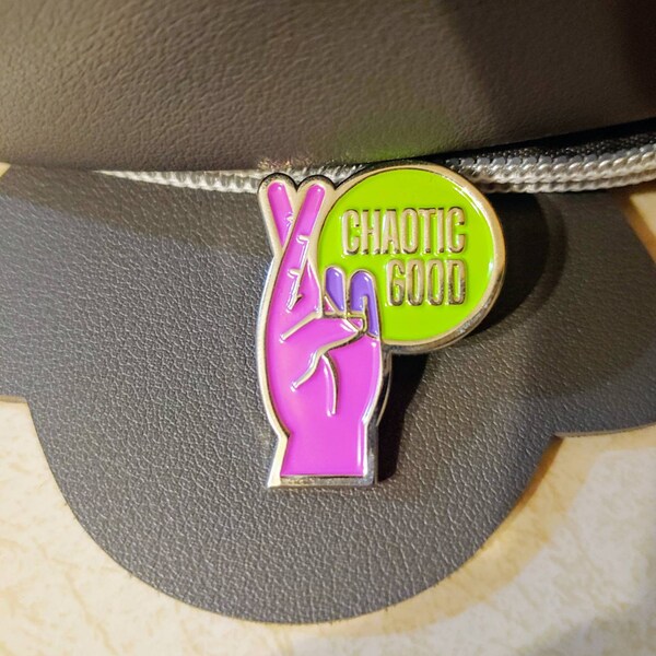 Chaotic Good RPG Alignment 1.25 Enamel Pin - Etsy