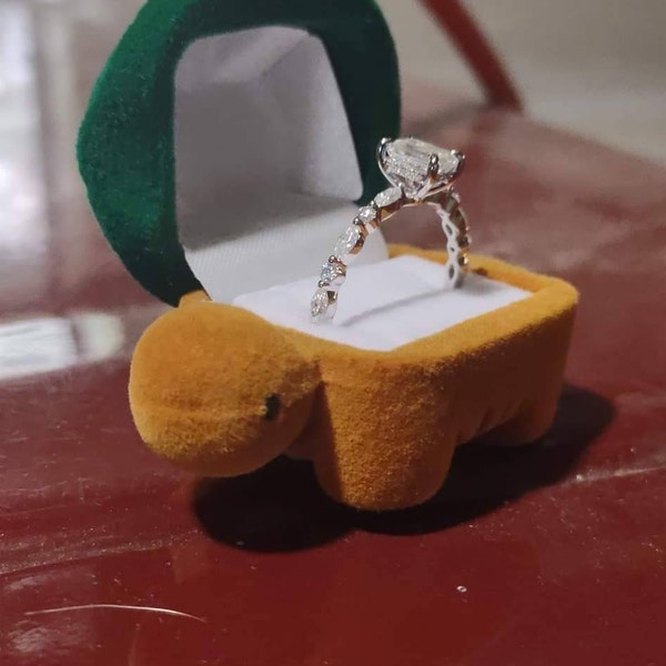 Tiny Turtle Ring Box - Etsy