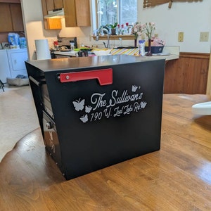 Rocking Chair Monogram Decals Set of 2 | Etsy