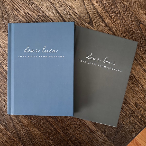 Letters to My Son Notebook- Dear Son Journal- Personalized Name Journal ...