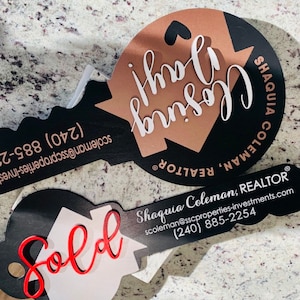 Custom CAR DEALERSHIP Sold Sign Care Salesman Gift Sold Car | Etsy