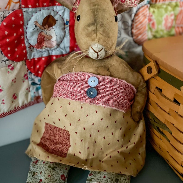 Instant Download Pattern Primitive Folk Art Early Style Sunflower ...