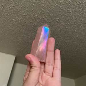 Blue Goldstone Point Blue Sandstone Tower Polished Sparkle - Etsy