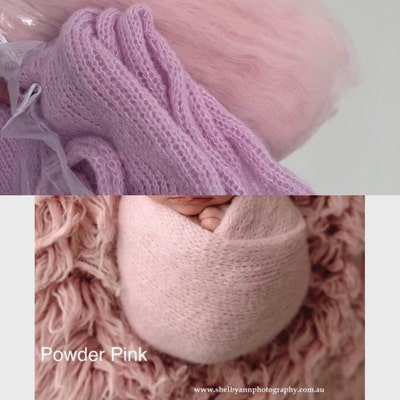 Newborn Long Fluffy Wrap and Sleepy Hat, Sleepy Hat, Newborn Wrap Set ...