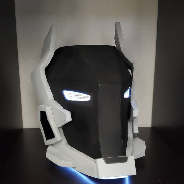 Ark.ham Knight Foam Helmet Template - Etsy