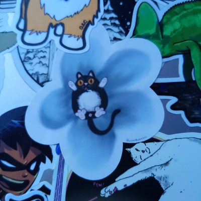 Big Blue Bug Sticker Illustrated Insect Sticker Rhode Island Bug Art ...