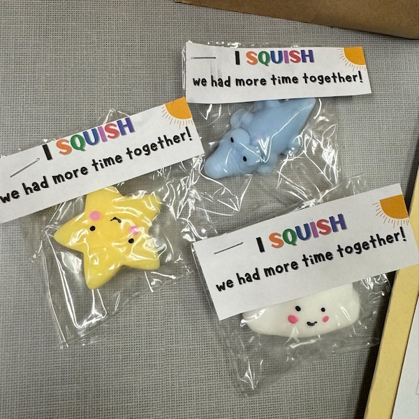 I Squish We Had More Time Together" Digital Printable Template for ...