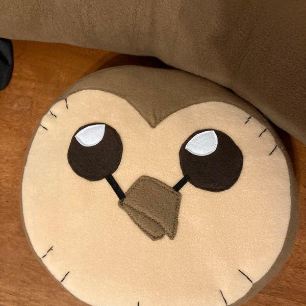 Hooty Plush Hooty Pillow Inspired By The Owl House Unofficial Handmade Decoration Fanart