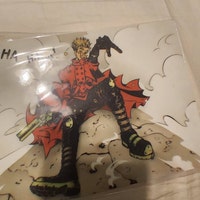 TRIGUN Vash Gyaru Peace Sign Print - Etsy