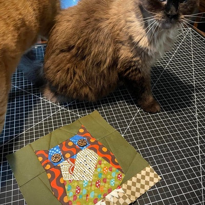 Barn Quilt Block, Paper Pieced Quilt Pattern, PDF Pattern, Instant ...