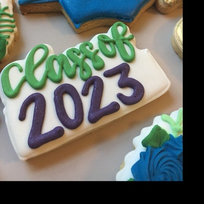 Class of or Graduation Year Cookie Cutter and Fondant Cutter and Clay ...