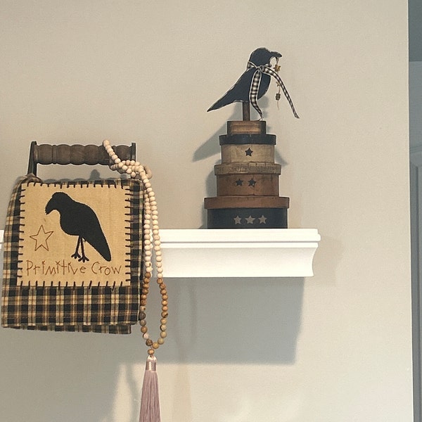 Rustic Farmhouse Sheep and Crow/ Farmhouse/ Rustic Country Wall Decor ...