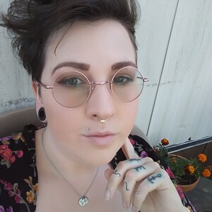 Moon Phase Septum, Witchy Septum, Moon Body Jewelry, Boho Nose Ring ...