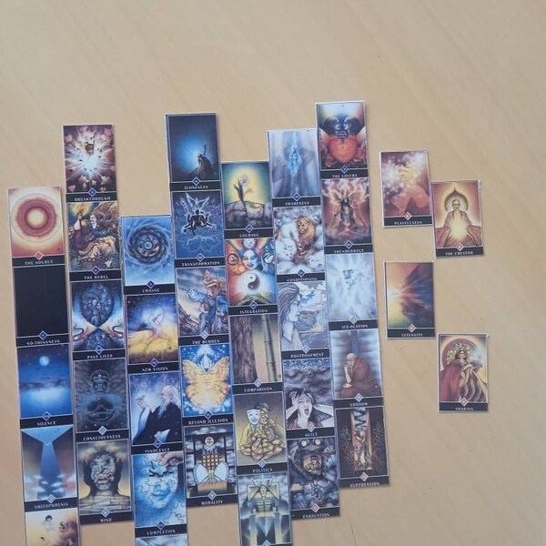 Rare Osho Zen Tarot Card Deck Printable Oracle 78 Cards Back Instant ...