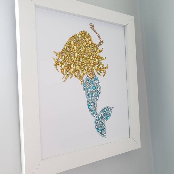 Finding Nemo Clown Fish Picture. Fish Decor. Nemo Dory Theme Swarovski ...