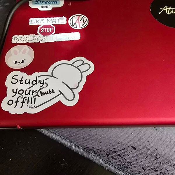 Skzoo Wolf Chan Free Hugs! Stray Kids Sticker Kpop Matte Vinyl and Laminated Vinyl Die Cut With ...