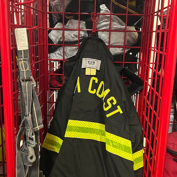 Gear Grid Locker Name Tag - Personalized Firefighter Locker Nametag - Etsy