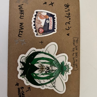 Nahida Genshin Impact Clear Matte Vinyl Sticker Dendro Archon - Etsy