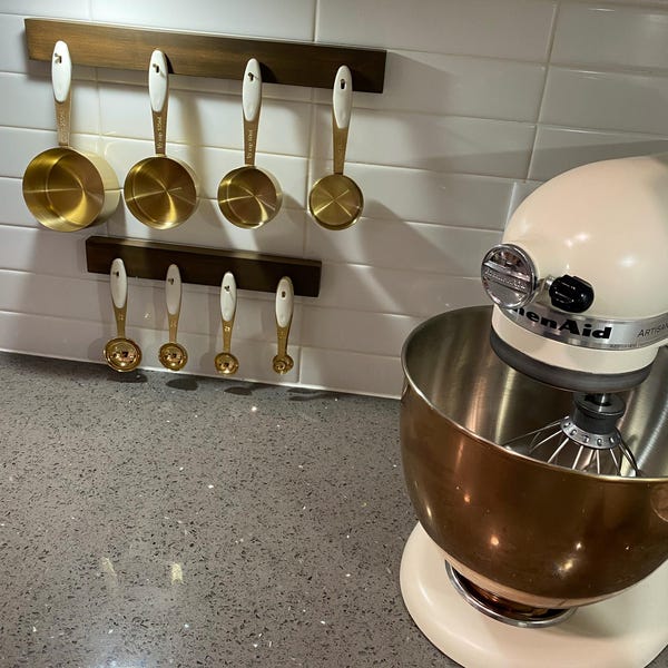 Measuring Cup Holder, Organizer, Kitchen Storage, Farmhouse Décor ...