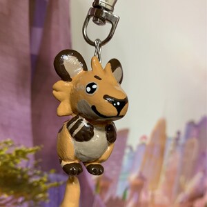 Custom Chibi Dangler Charm Animal Dangler Moving Tail - Etsy