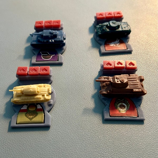 Special Forces Round Armor Movement Trays | 1/72nd, 15mm World War 2 ...