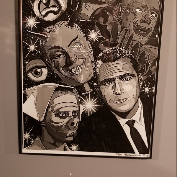 Enter the 5th Dimension 11x17 Poster Print Twilight Zone - Etsy