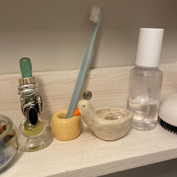 Handmade Ceramic Silly Goose Ring Dish - Etsy