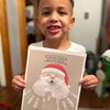 Santa Handprint Hand Art Craft / Xmas Father Christmas / First Baby ...
